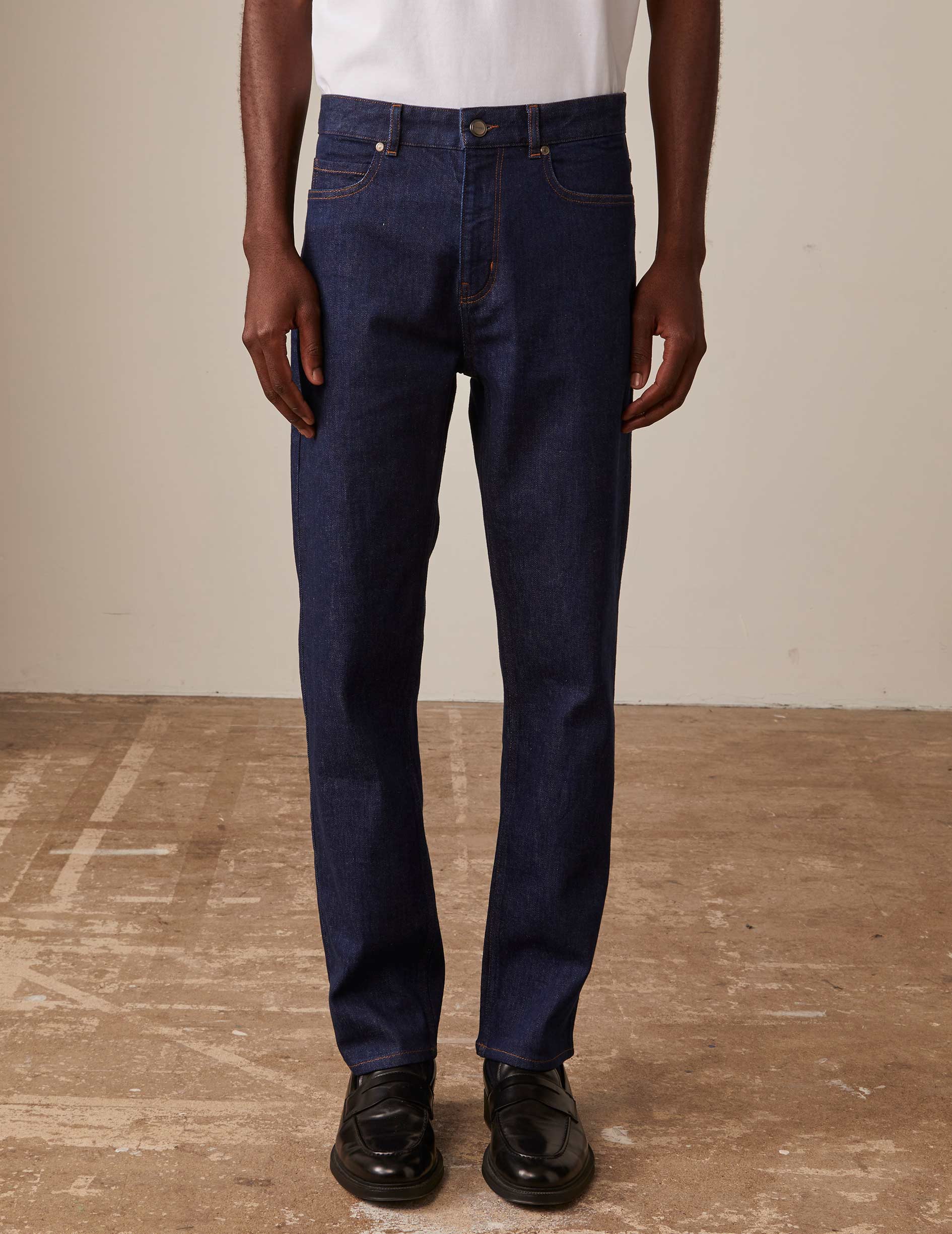 Navy denim Florentin jeans – Figaret